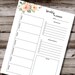Floral Weekly Planner Printable - Etsy