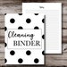 Cleaning Binder Printable - Etsy