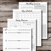 Life Planner Printable - Etsy