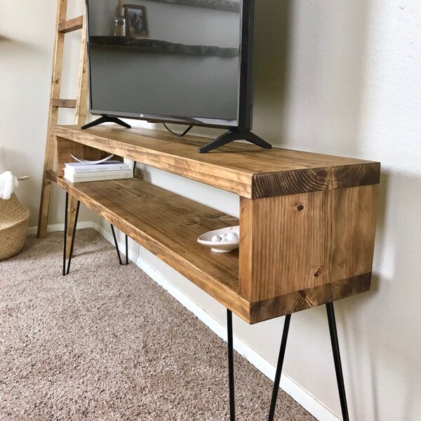 Wood Tv Stand - Etsy
