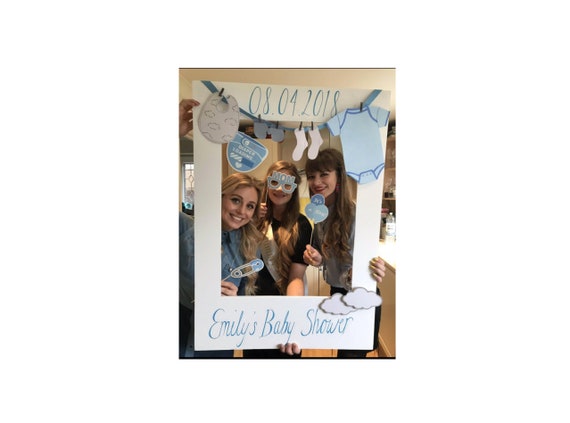 Personalised Bespoke Baby Shower Frame/photo Booth - Etsy