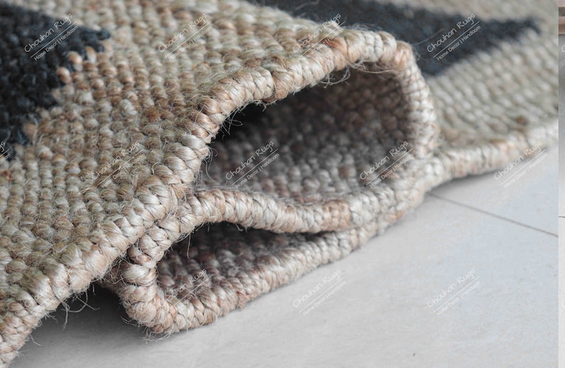 Indian Handmade Hemp Rug Beautiful Home and Living Decor Hemp - Etsy