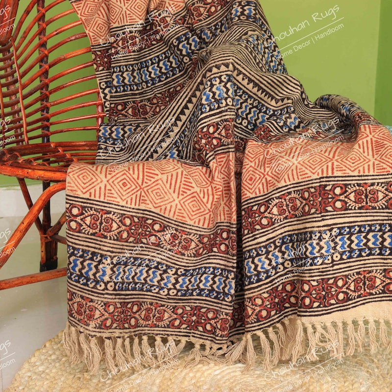 Bohemian Throw Blanket - Etsy