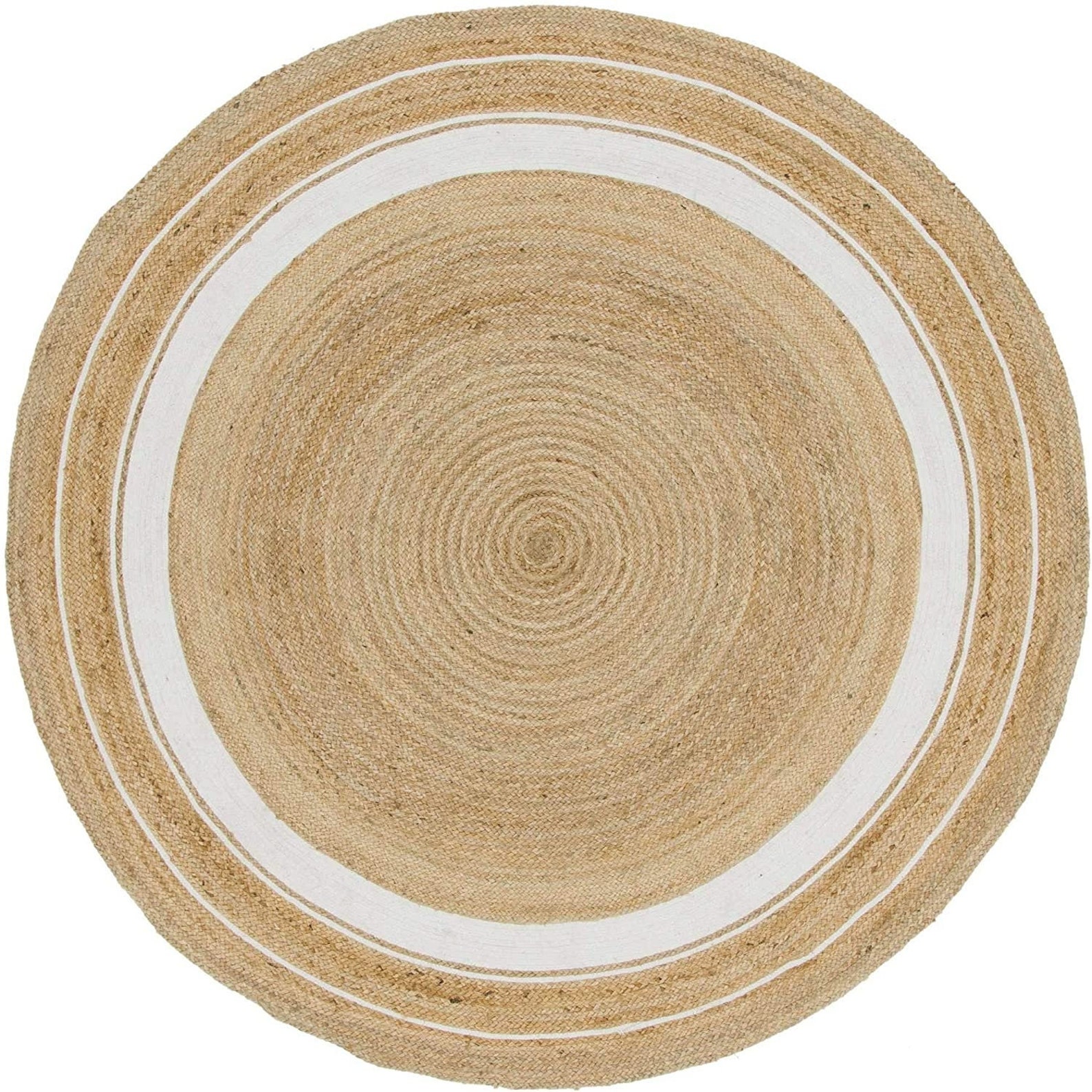 4x4 6x6 8x8 Ft Natural Handmade Jute Rug Jute Round Rug - Etsy