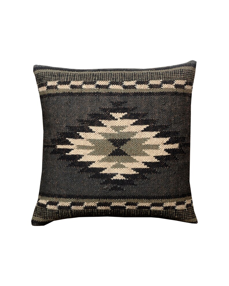 Jute Pillow Indian Handwoven 4 Set of 45x45 Cm Jute Pillow | Etsy