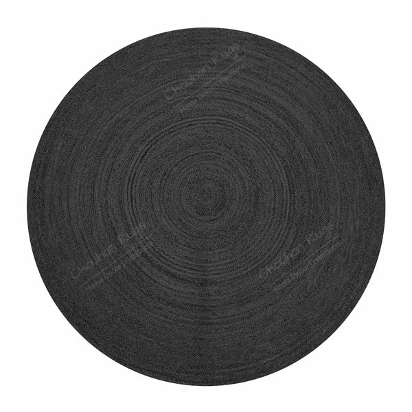 Round Jute Rug - Etsy