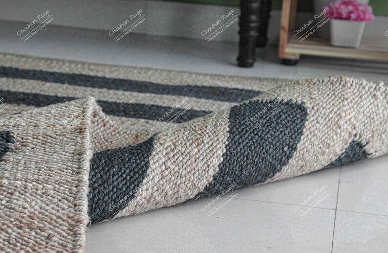 Indian Handmade Hemp Rug Beautiful Home and Living Decor Hemp - Etsy
