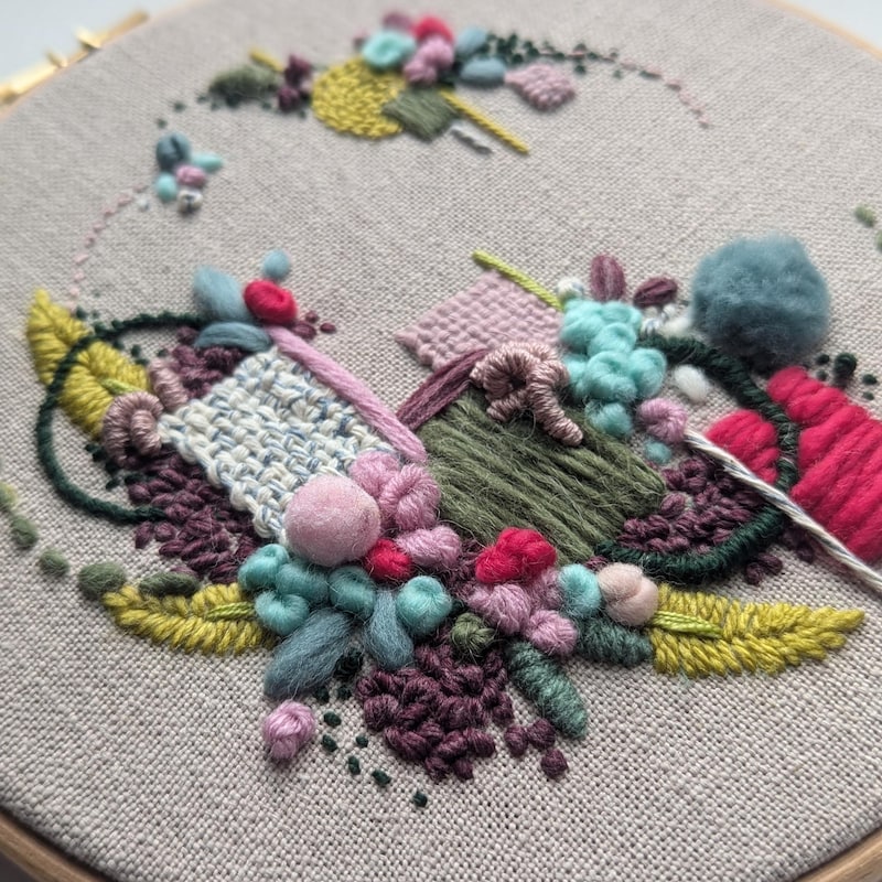 Abstract Embroidery - Etsy
