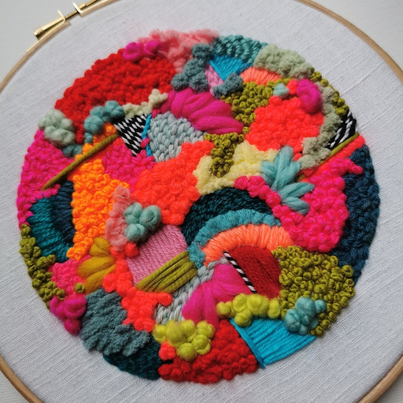 Modern Embroidery - Etsy