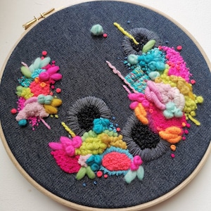 Abstract Embroidery - Etsy