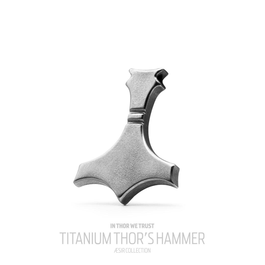 Hand Forged Titanium Mjölnir / Hammer of Thor / Blacksmith Made / Thor ...