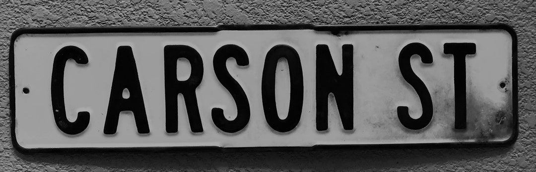 Antique European Street Sign - Etsy UK