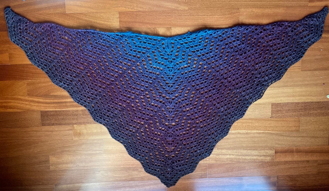 Saffron Model Shawl - Etsy