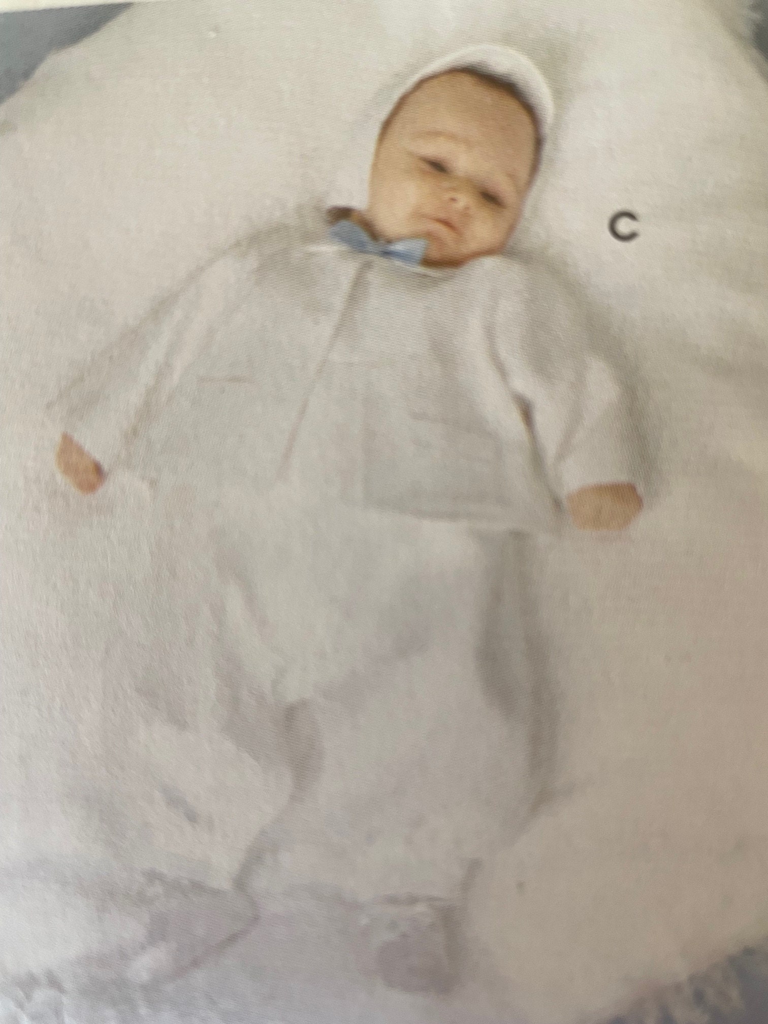 Baptismal Gown Pattern, Simplicity 5813 Christening Gown Pattern ...