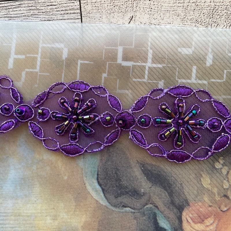 Purple Trim - Etsy