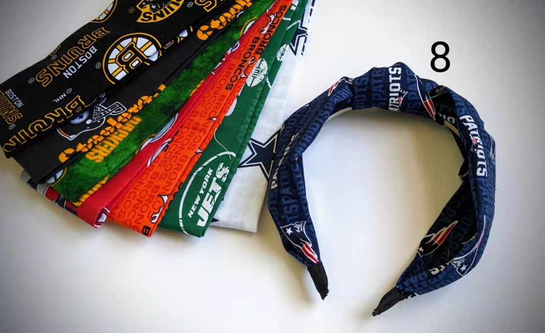 NFL & Nhl-themed Sports Headbands - Etsy