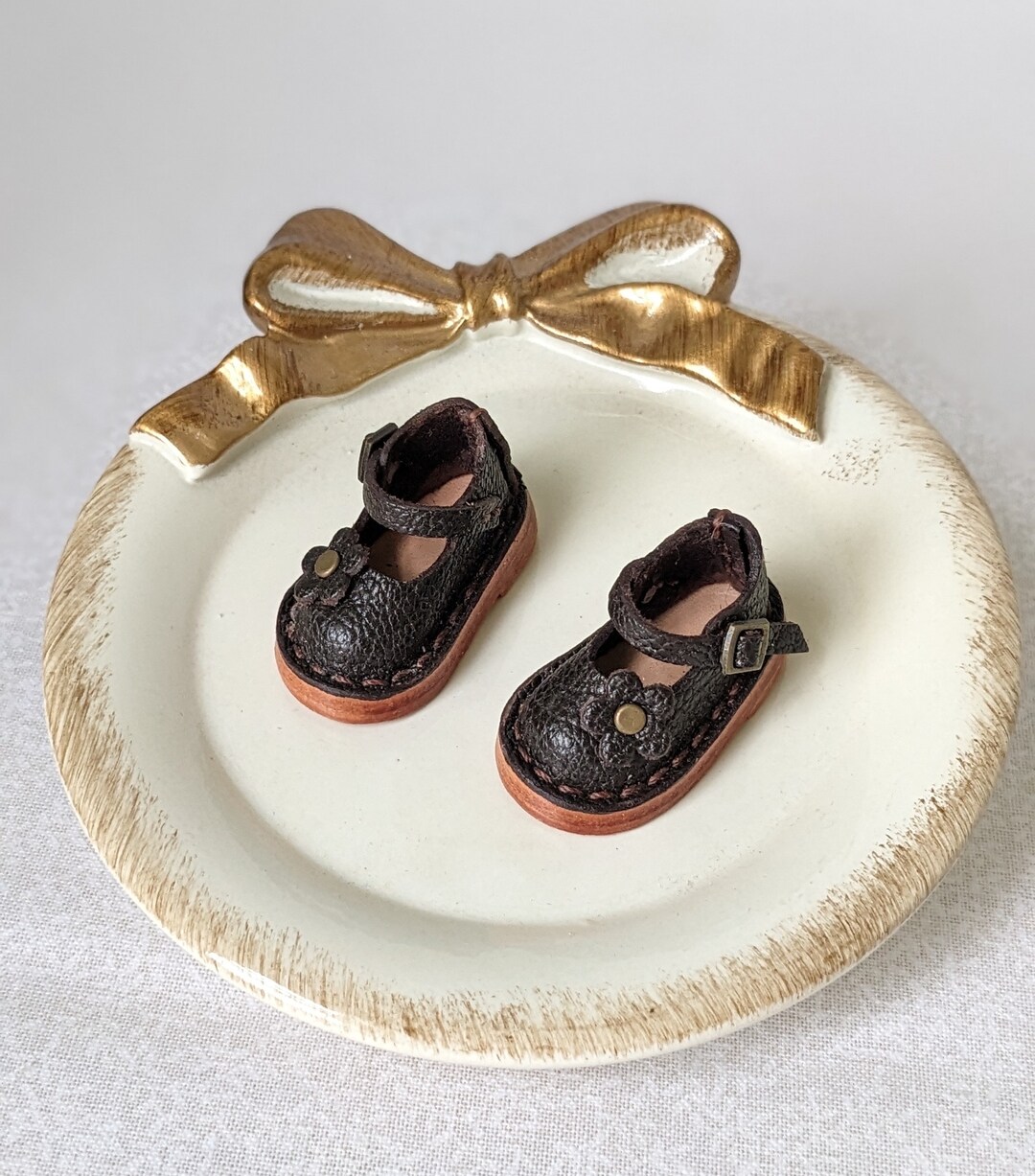 Blythe Dolls Mary Jane Shoes With Flower - Etsy
