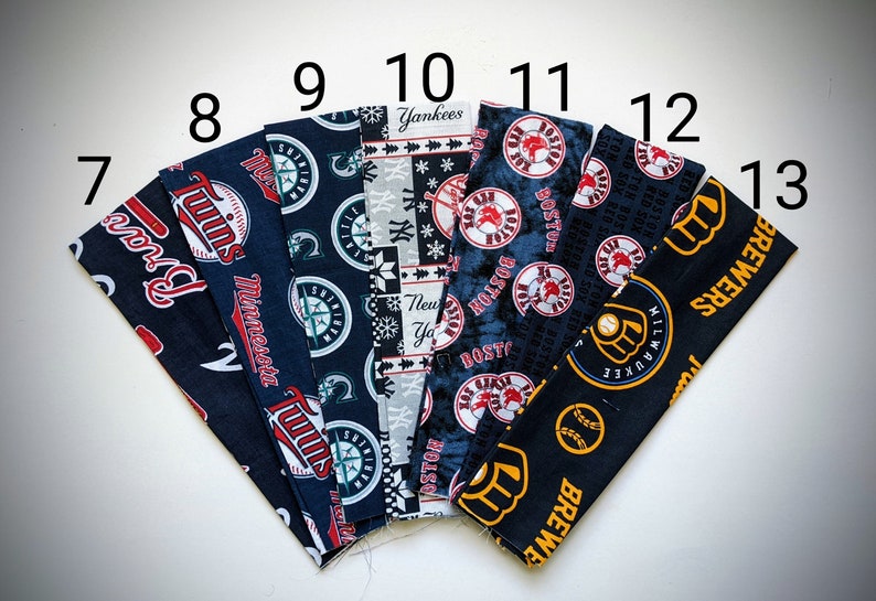 Mlb-themed Sports Headbands - Etsy