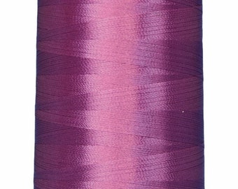 3000 yd cone. 2141 Sea Breeze Polyester embroidery and quilting thread ...