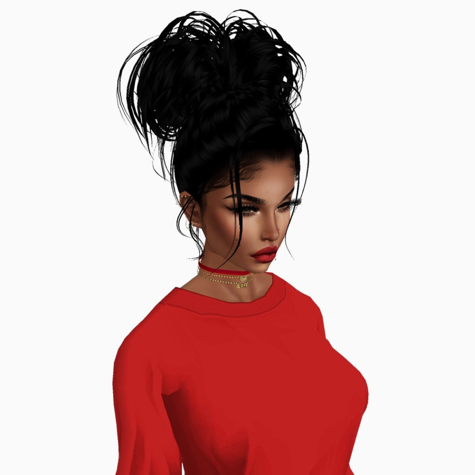 Baby Hair Map 3 | Map Only | IMVU | Instant Download - Etsy