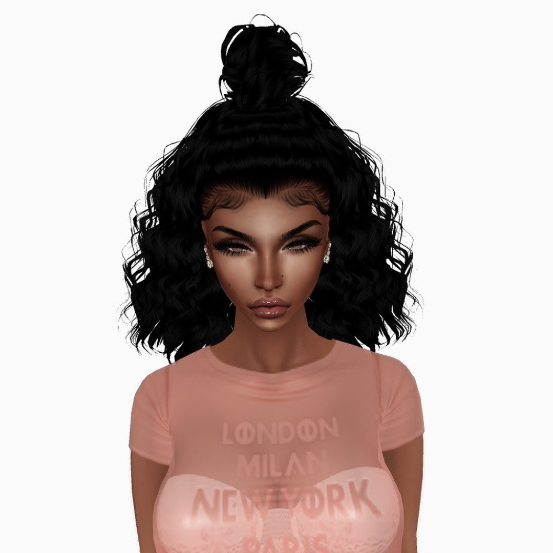 Baby Hair Map 13 | Map Only | IMVU | Instant Download - Etsy