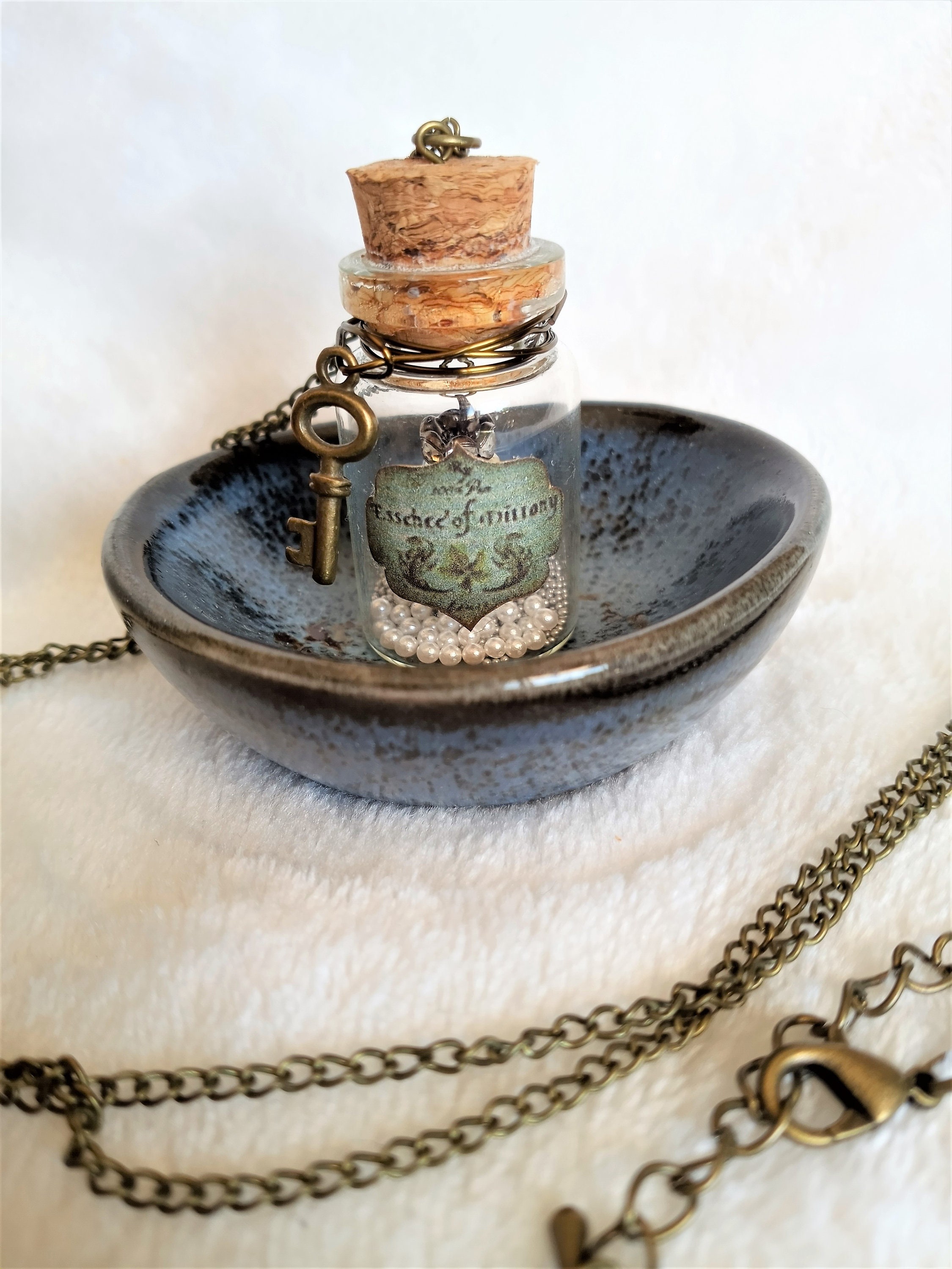 Potion Bottle Necklace - Etsy