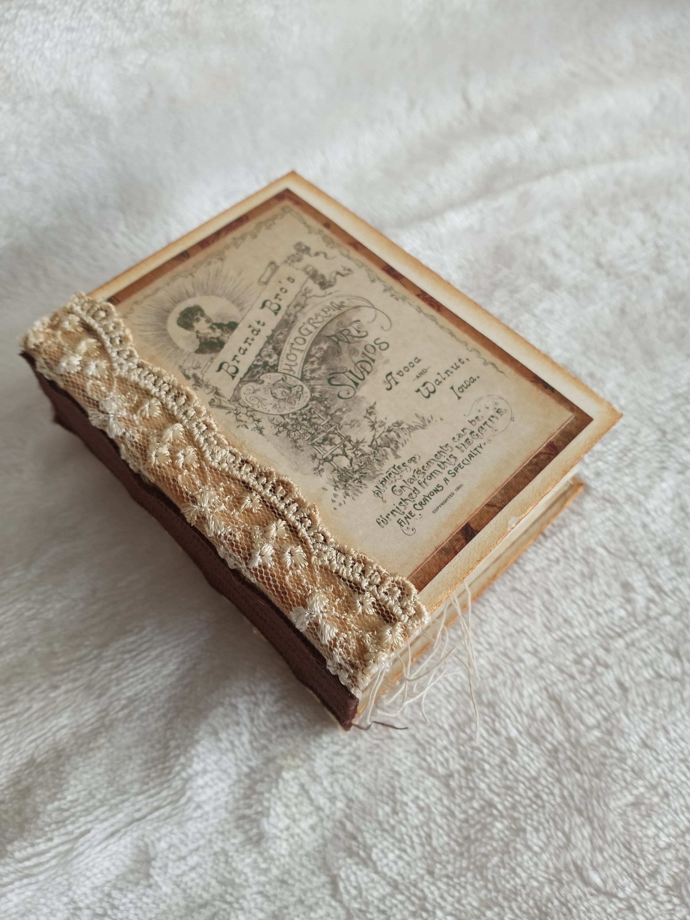Vintage Mini Book - Etsy