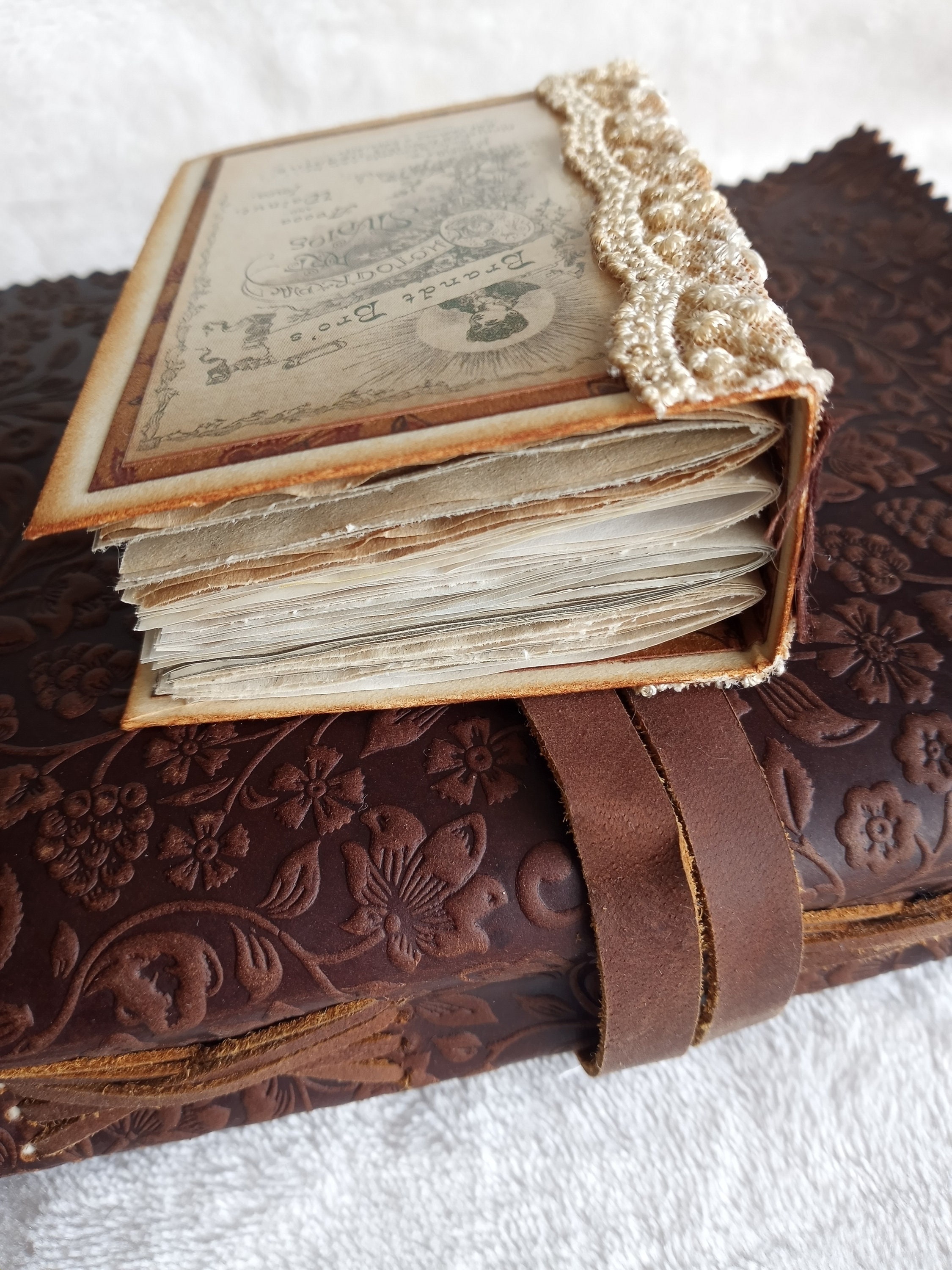 Vintage Mini Book - Etsy