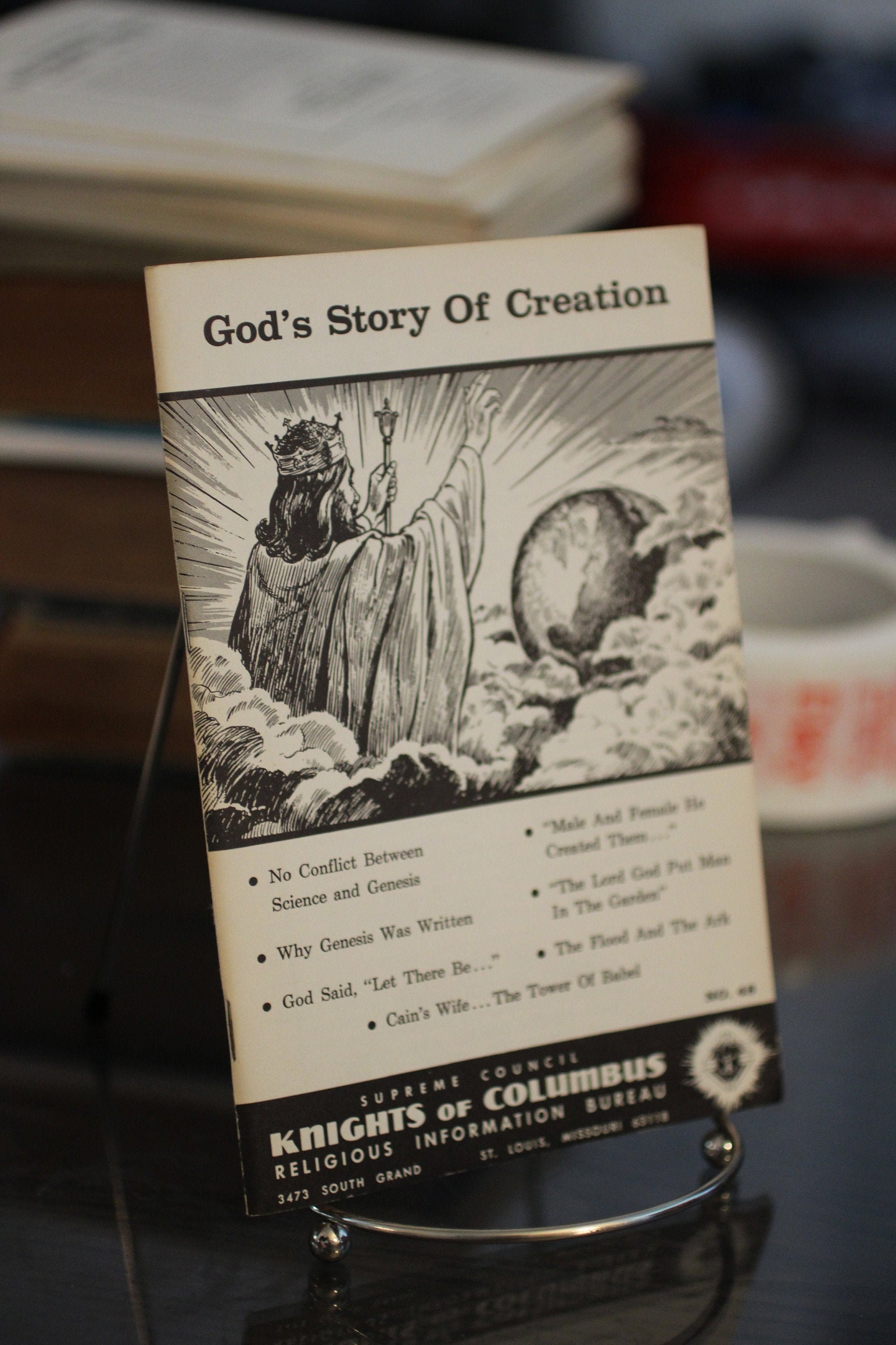 1955 Knights of Columbus Pamphlet 48 God's Story of Creation - Etsy