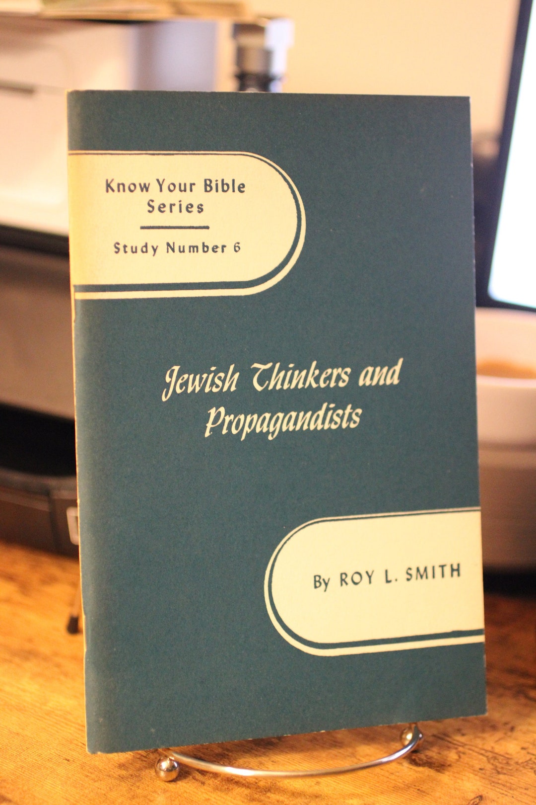 1952 Know Your Bible Series - Study Number 6 - Jewish Thinkers and ...
