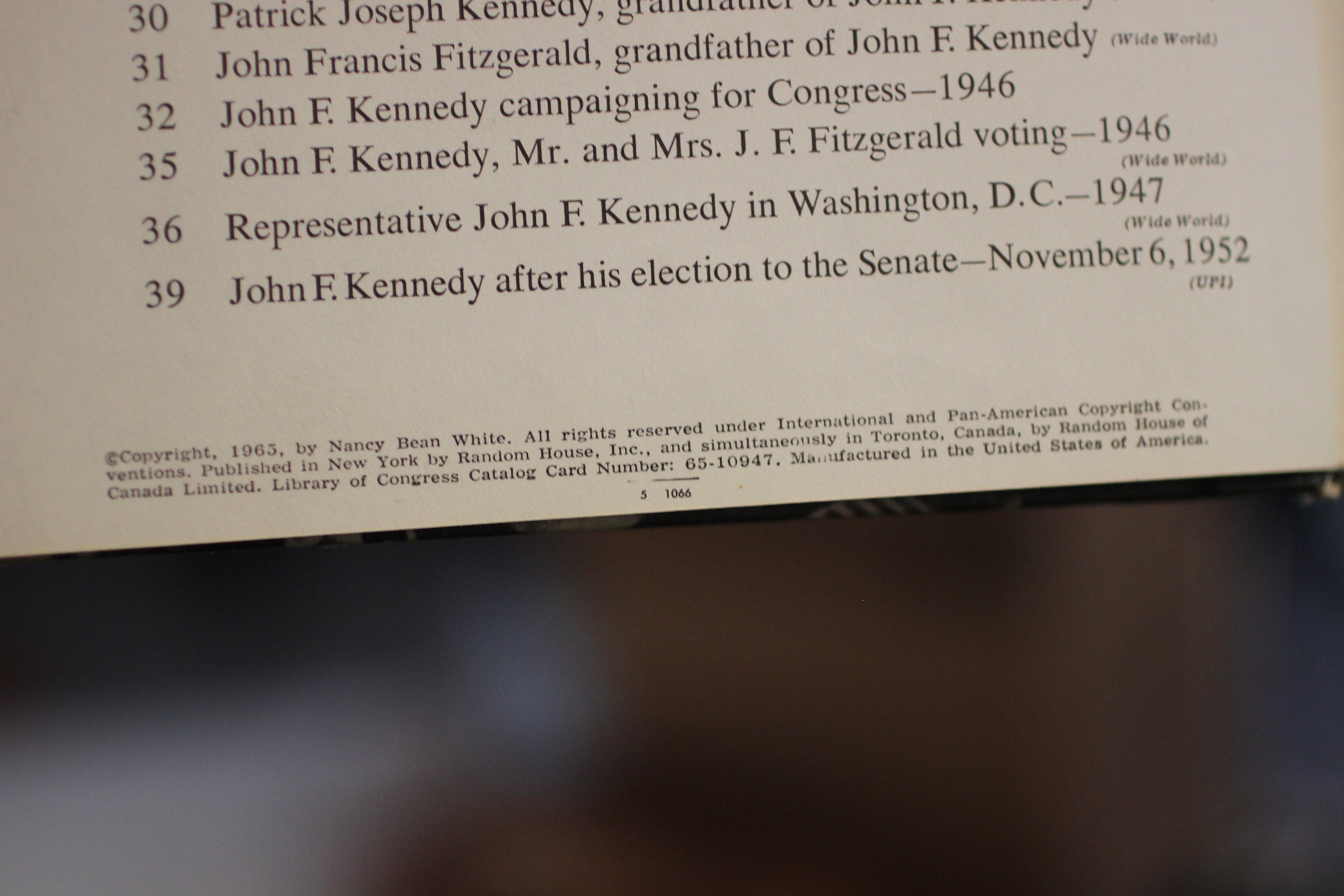 Meet John F. Kennedy by Nancy Bean White Book Club Edition - Etsy