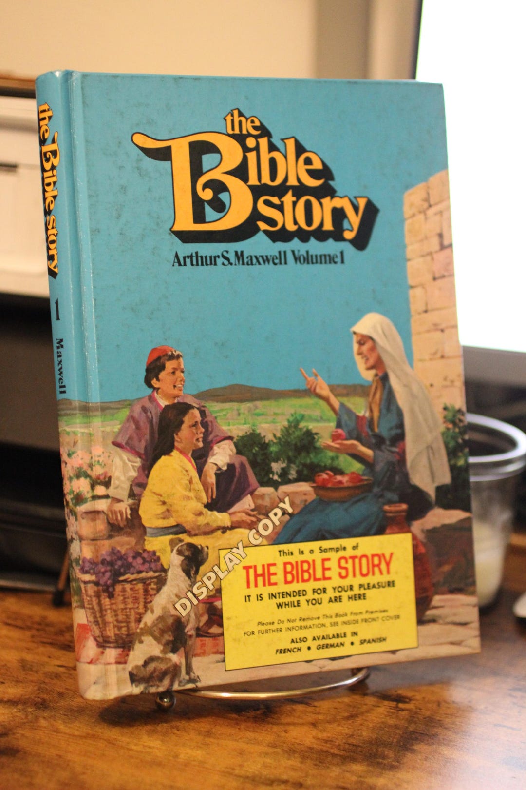1981 the Bible Story: Volume 1 by Arthur S. Maxwell - Display Copy - Etsy