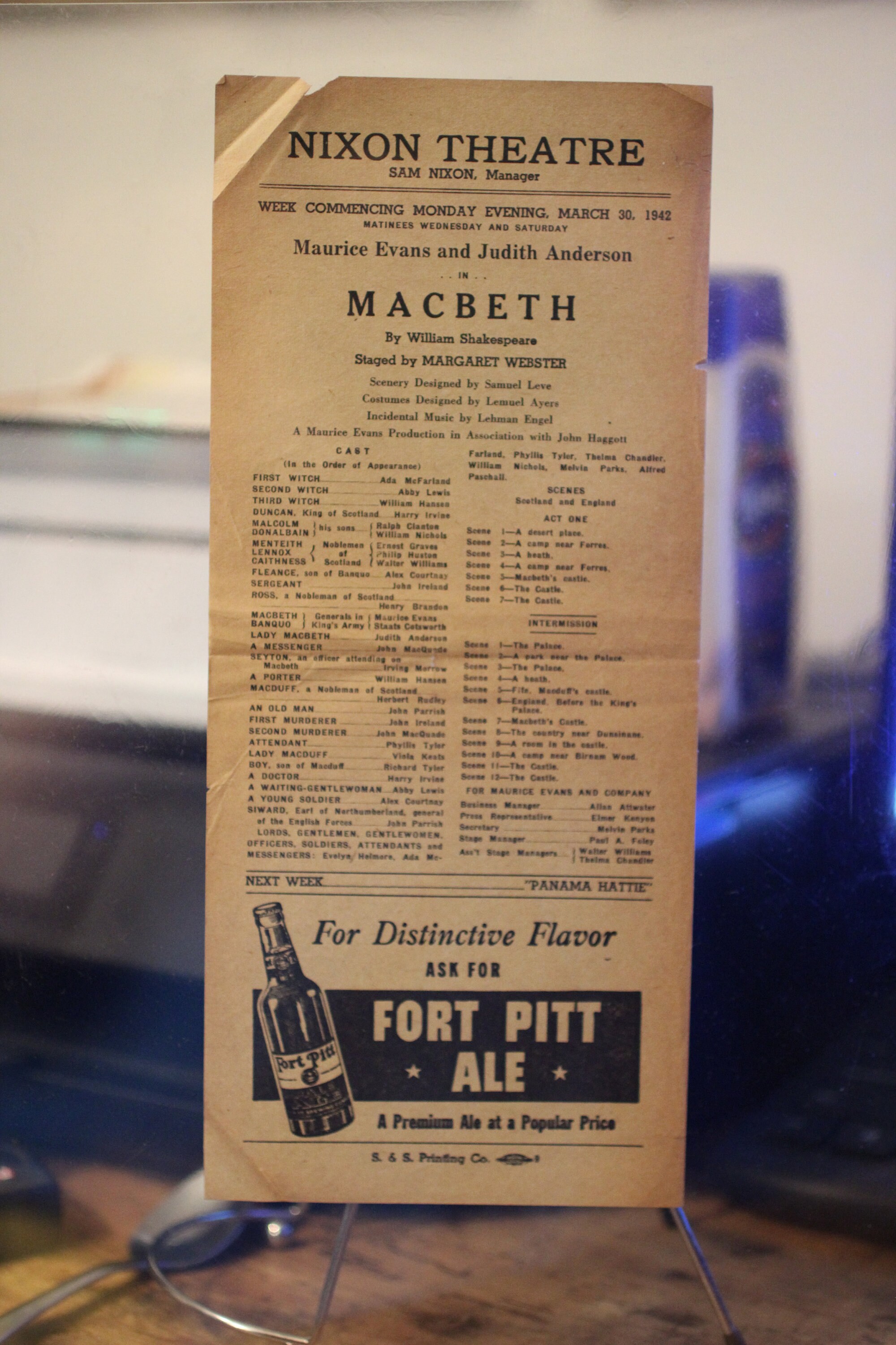 Macbeth Playbill Example