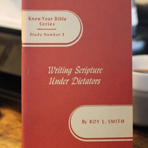 1952 Know Your Bible Series: Writing Scripture Under Dictators - Etsy ...