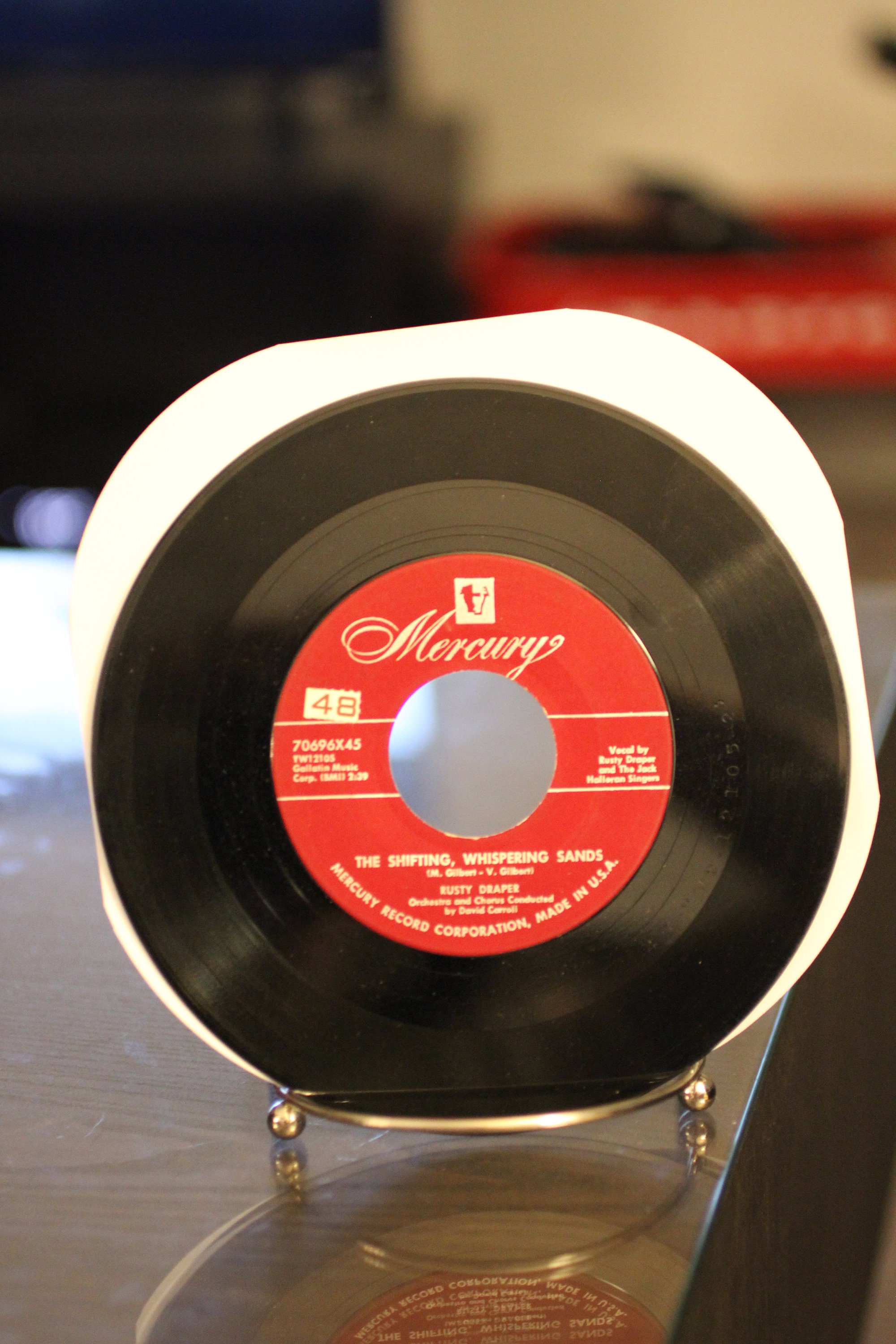 Rusty Draper - 1955 Mercury 45 RPM Record Time + the Shifting ...