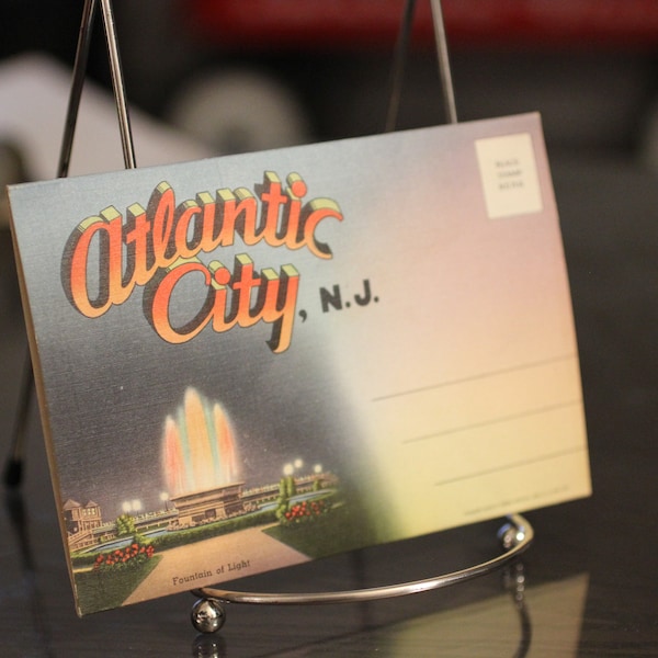 Postcard Folder - Etsy