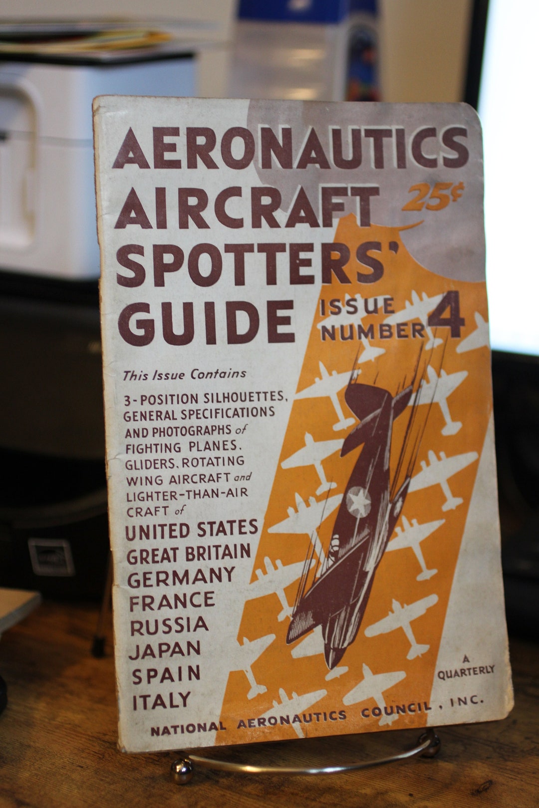 1942 Aeronautics Aircraft Spotters' Guide - Issue Number 4 - Etsy