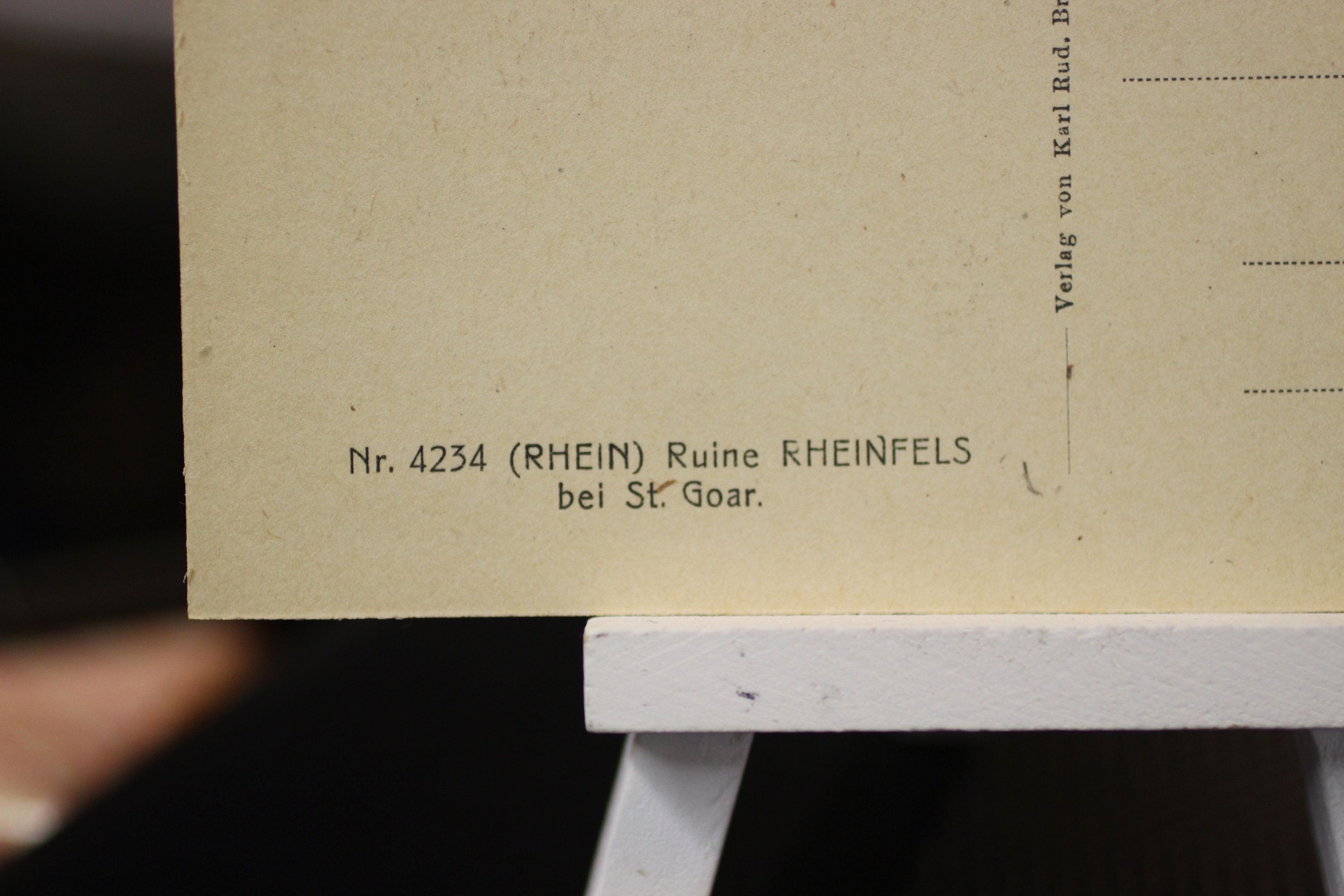 Antique Ruine Rheinfels rheinfels Ruins St. Goar Germany - Etsy