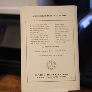 1964 the First Ecumenical Council: Studies in Acts - Number 5 by M.R ...