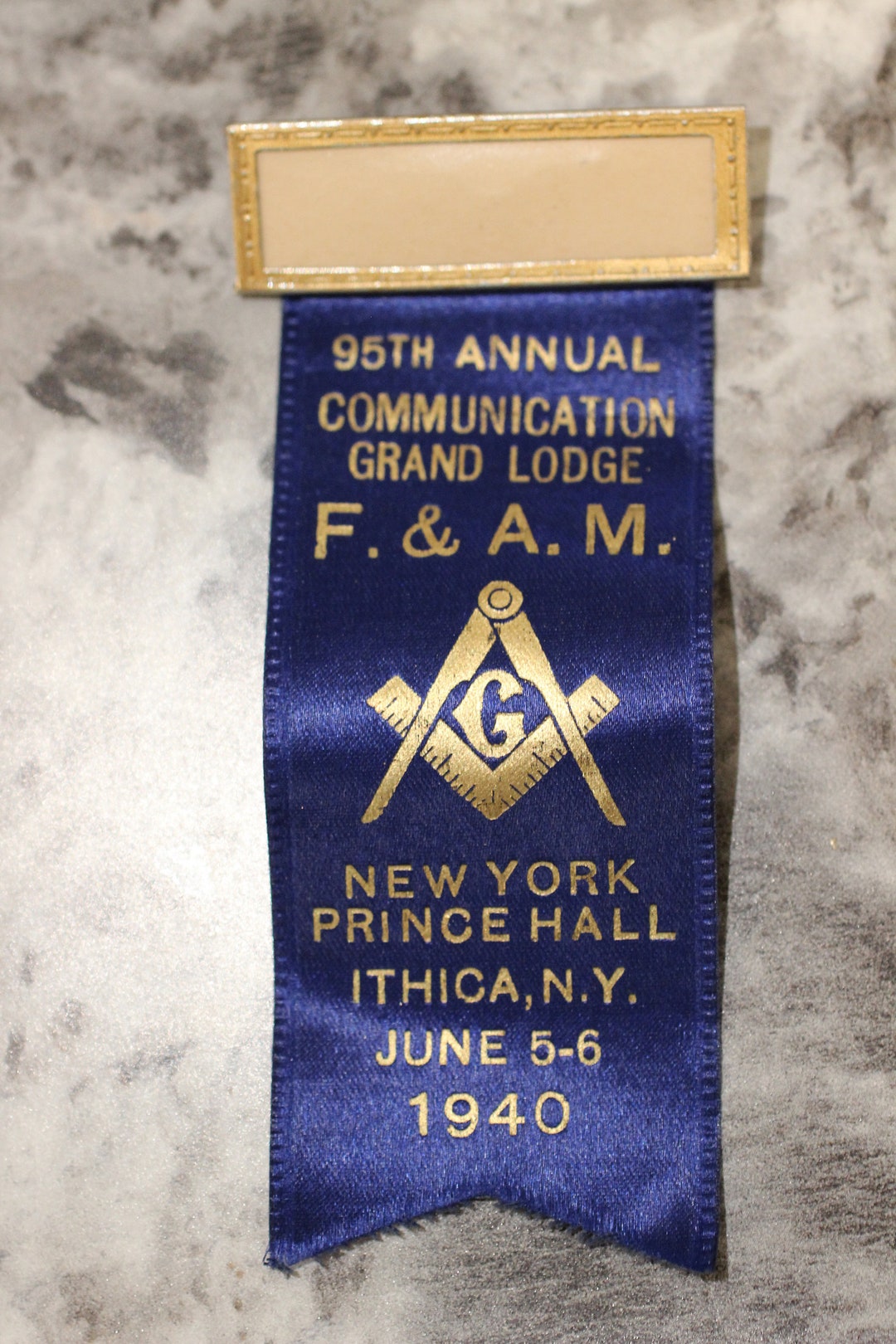 Vintage 1940 Masonic Free and Accepted Masons, F & A.M. Annual ...