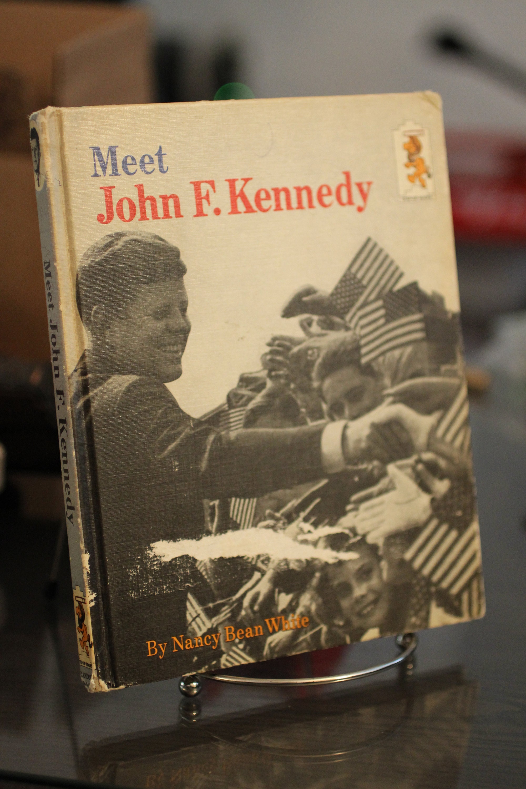 Meet John F. Kennedy by Nancy Bean White Book Club Edition - Etsy
