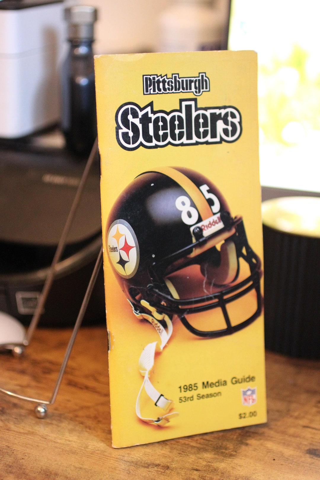 1985 Pittsburgh Steelers Media Guide - Etsy