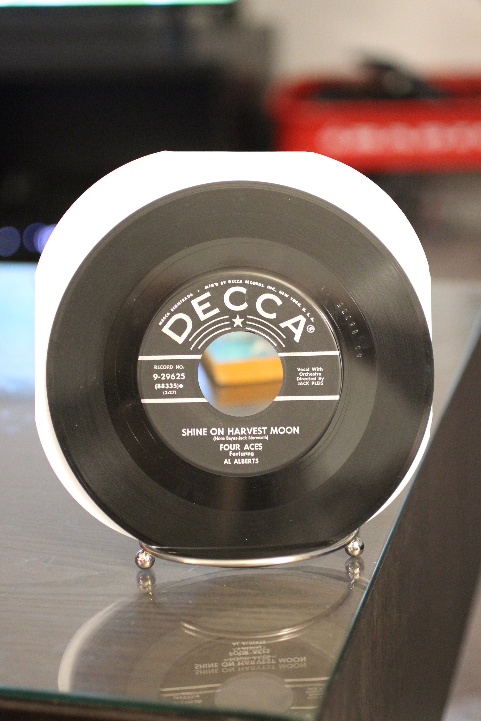 Four Aces 1955 DECCA 45 RPM Record: Love is a Many-splendored Thing ...