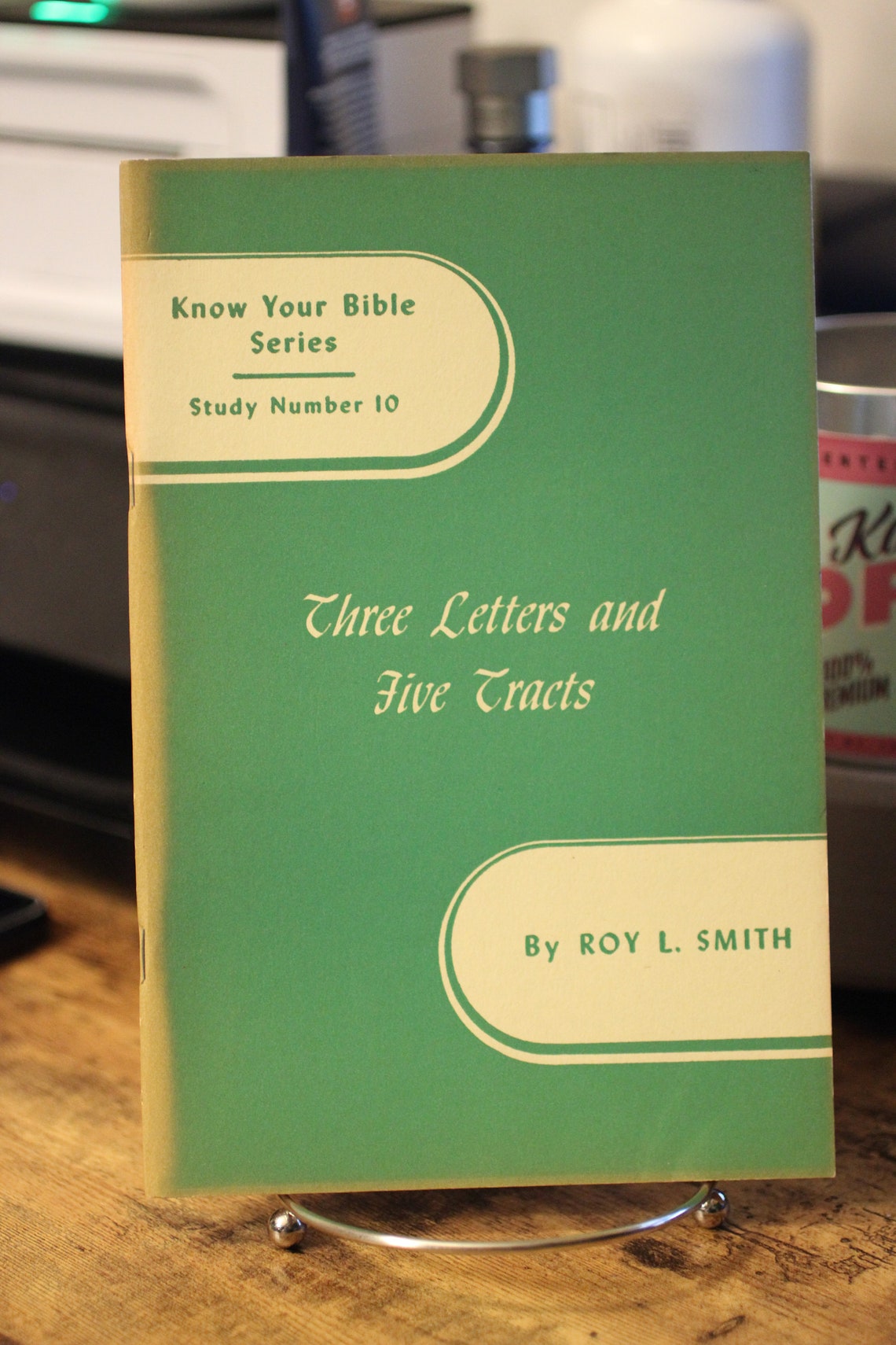 1952 Know Your Bible Series Study Number 10 Three Letters | Etsy