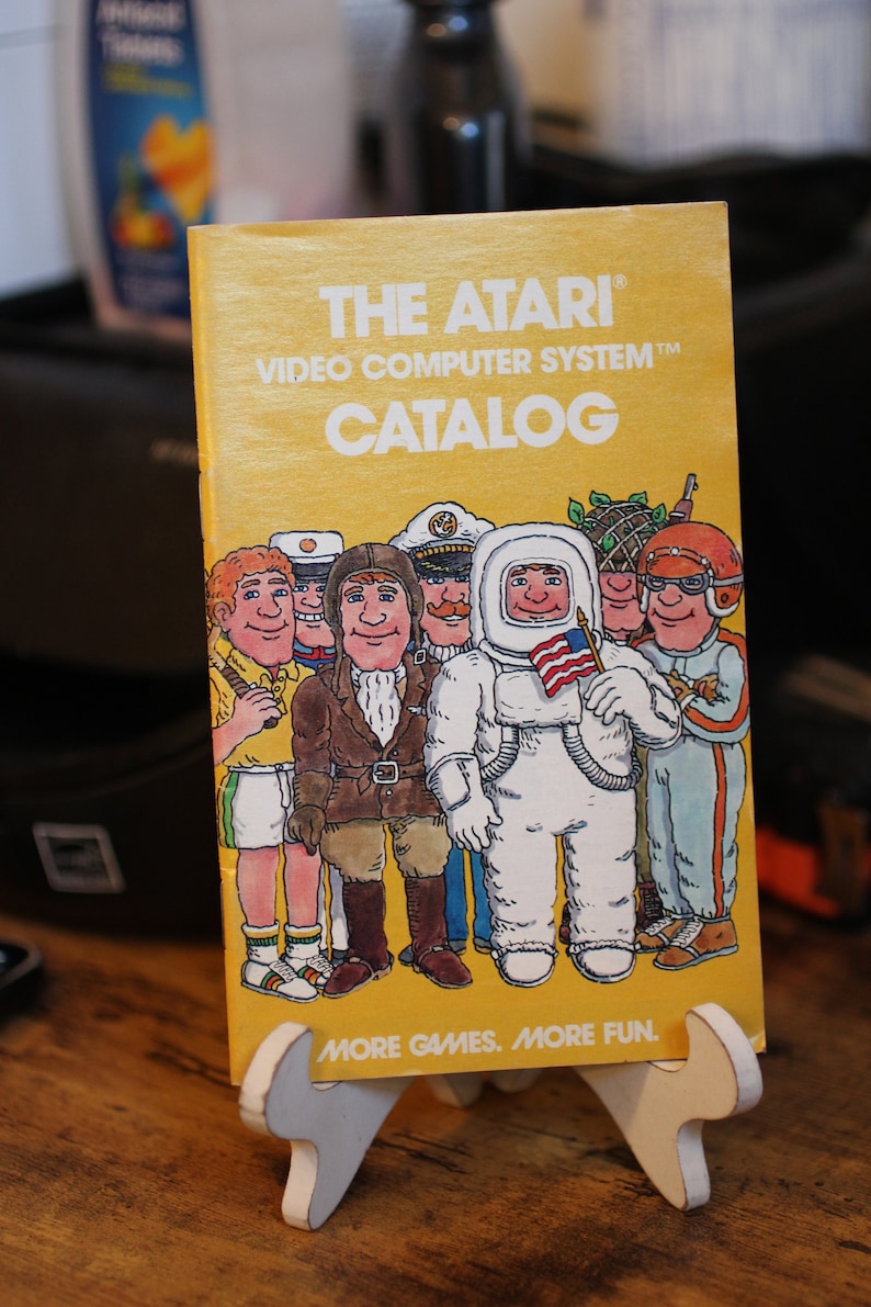 1979 Atari 2600 Video Computer System Catalog - Etsy