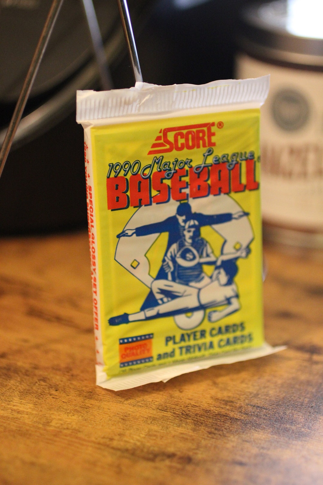 1990 Score Baseball Cards Unopened Pack - 16 Cards per Pack - Vintage ...