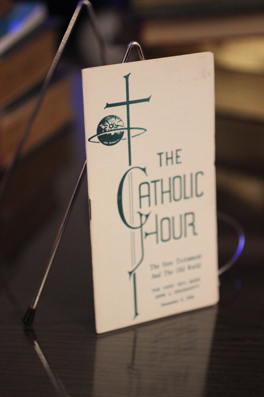 1956 the Catholic Hour: the New Testament and the Old World by Rev ...
