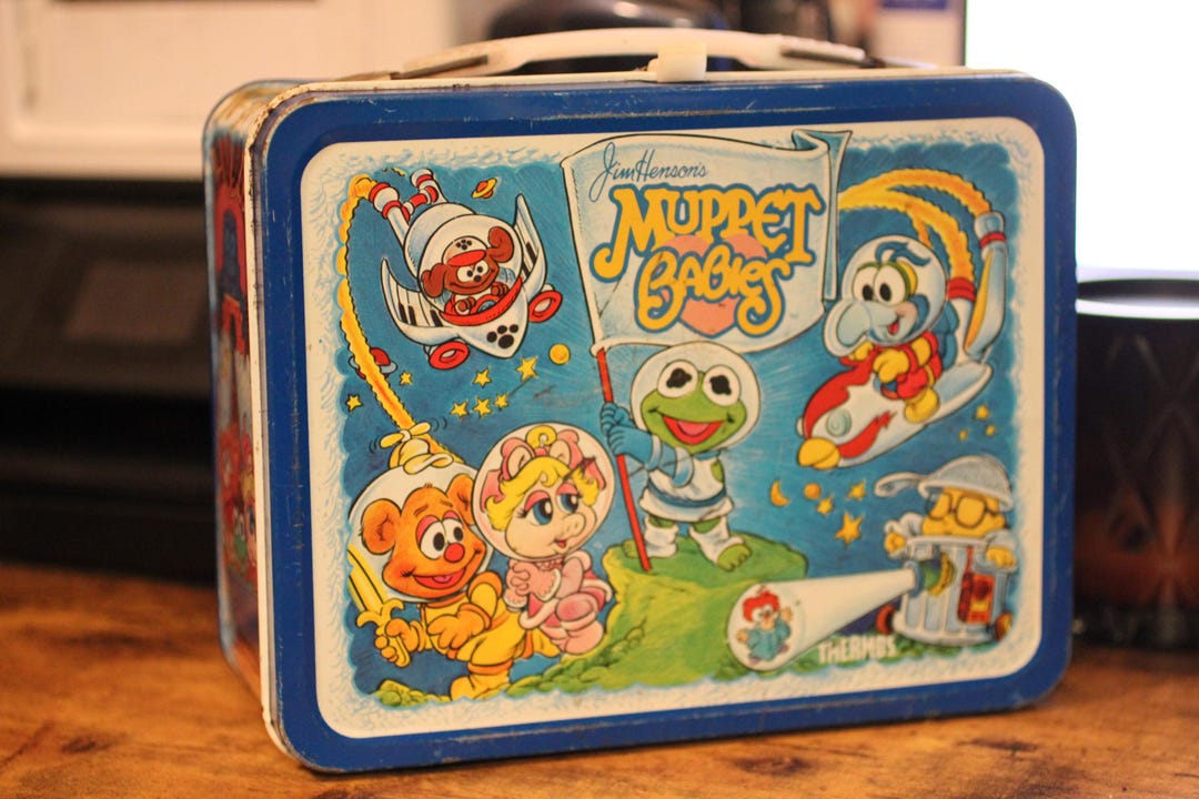 1985 Muppet Babies Thermos Lunch Box No Thermos - Etsy
