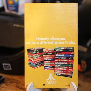 1979 Atari 2600 Video Computer System Catalog - Etsy