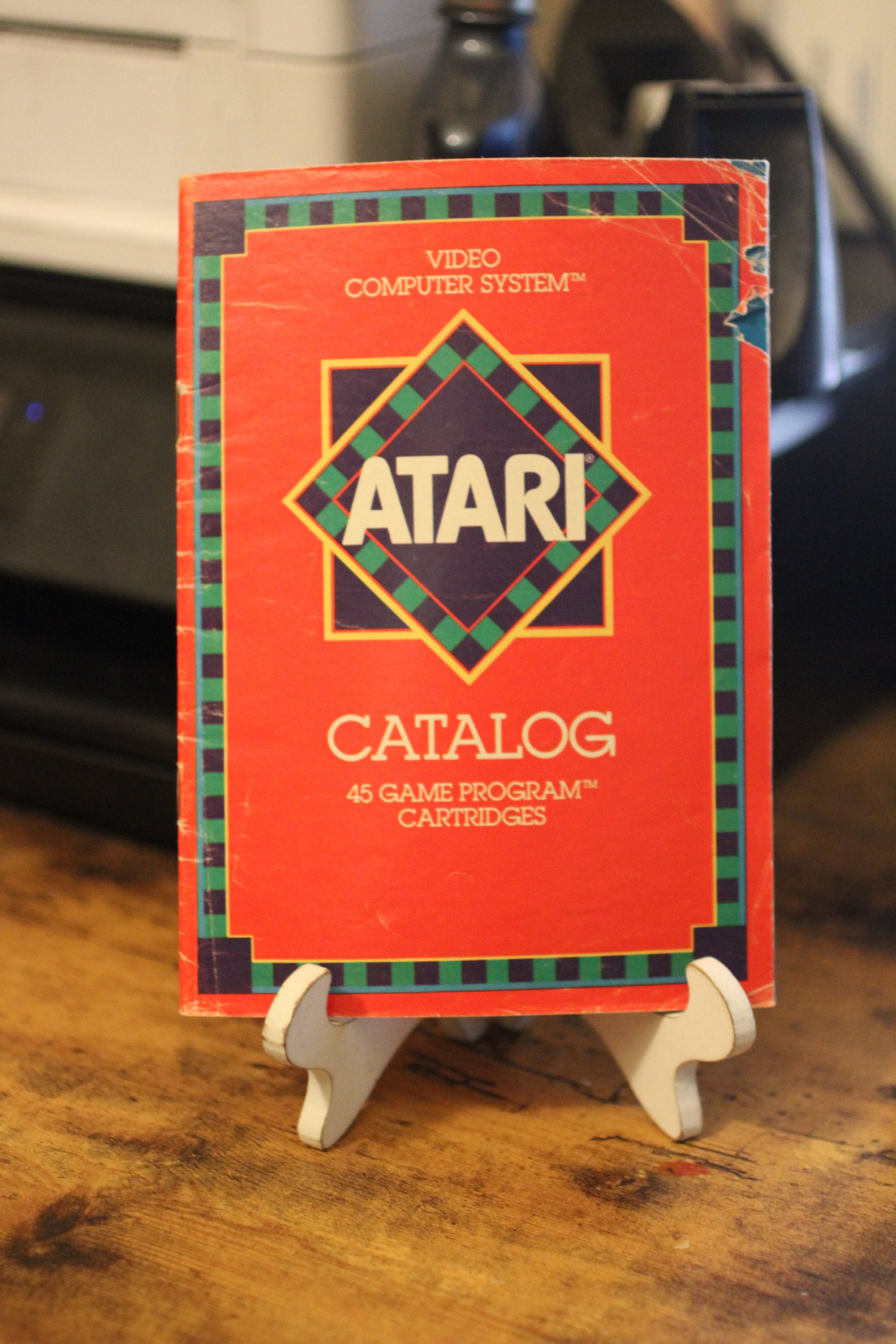 1981 Atari Video Computer System Catalog: 45 Game Program Cartridges ...